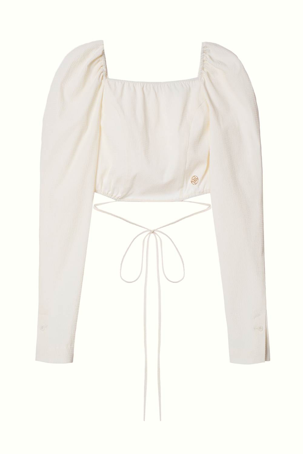 Square Neck String Blouse